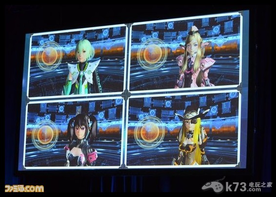日本秋叶原第五次PC游戏展：梦幻之星ol2海量截图公开-k73游戏之家
