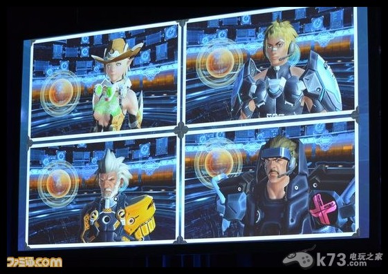 日本秋叶原第五次PC游戏展：梦幻之星ol2海量截图公开-k73游戏之家