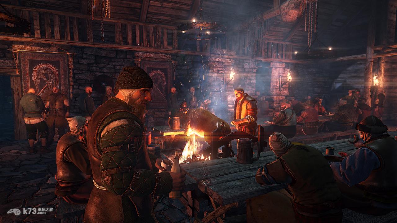 巫师3狂野狩猎boss战斗截图及游戏原画公开-k73游戏之家