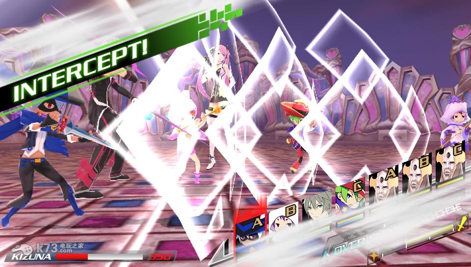 为我而生2 psv版角色原画及实机战斗截图-k73游戏之家